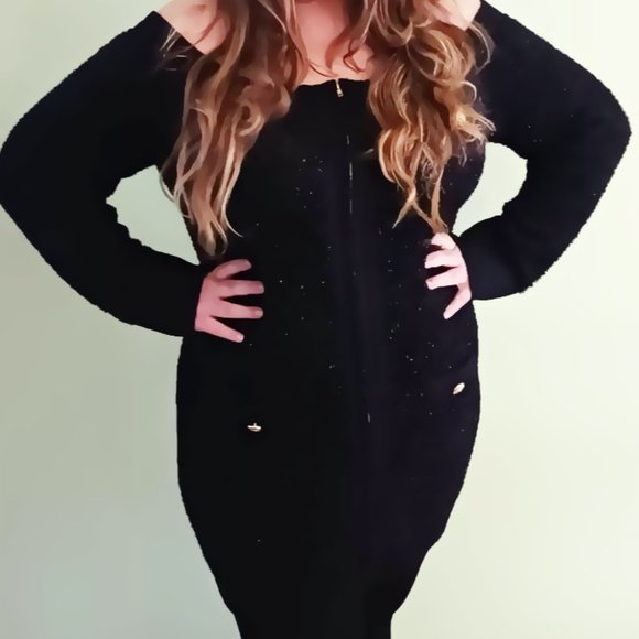 Dresses | Zipfront Plus Size Knit Dress 3xl 182 Dress Used Worn Once ...